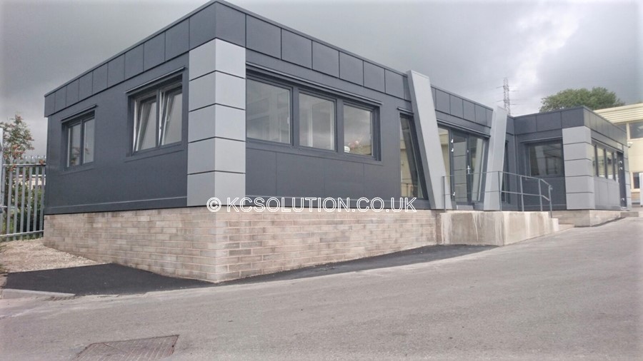 Site Preparation /concrete base/ - KC Modular Buildings