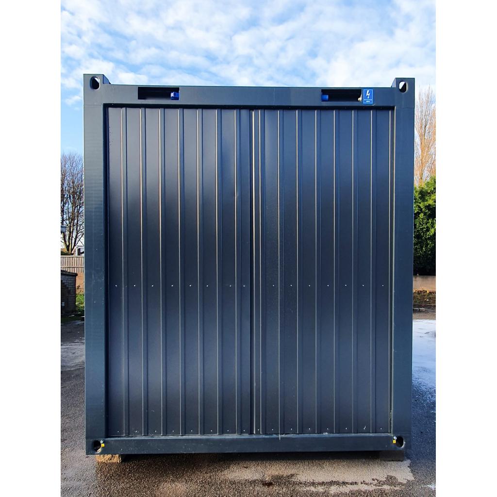 STANDARD OFFICE CONTAINER MB20(SH) WITH GLASS FRONT, Portable cabin ...