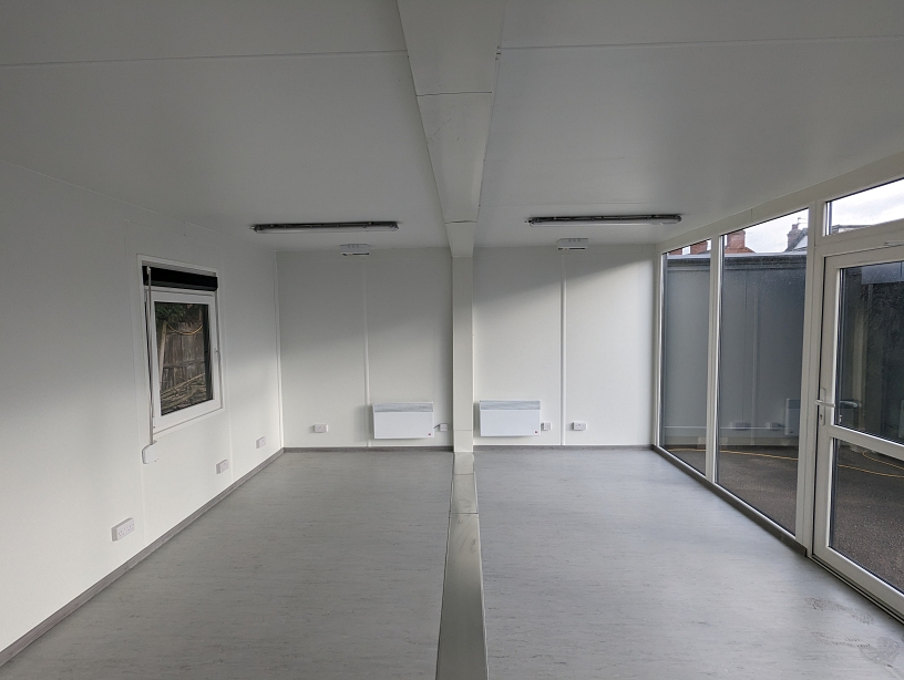 20ft x 16ft Modular office, portable cabin, marketing suite, MS Duo ...
