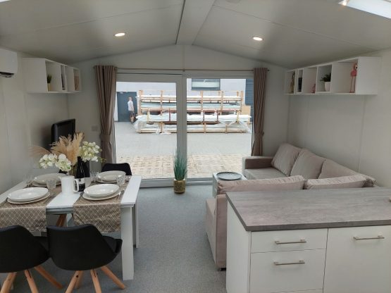 Static caravan, mobile home Capri Stock 41ft x 13ft | MODULAR BUILDINGS