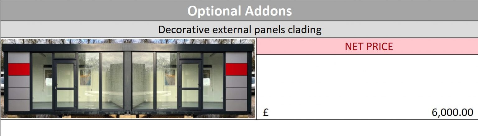 Modular building / portable showroom 32ft x 20ft 8-10 weeks delivery ...