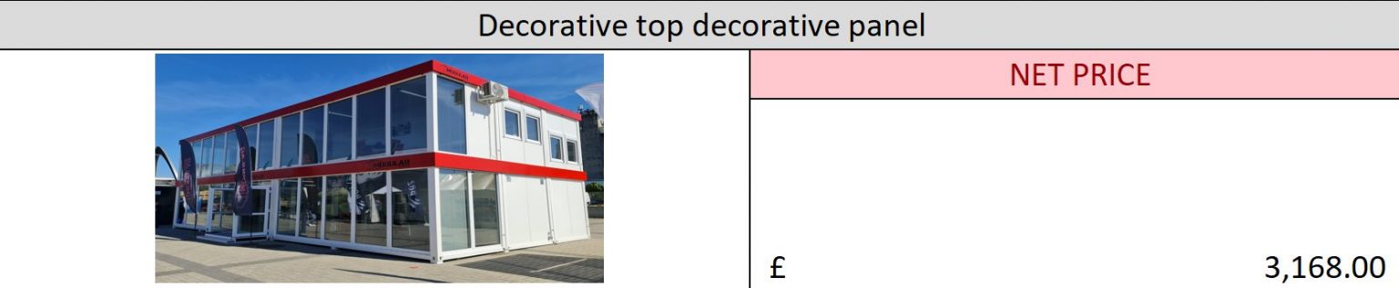 Modular building / portable showroom 32ft x 20ft 8-10 weeks delivery ...