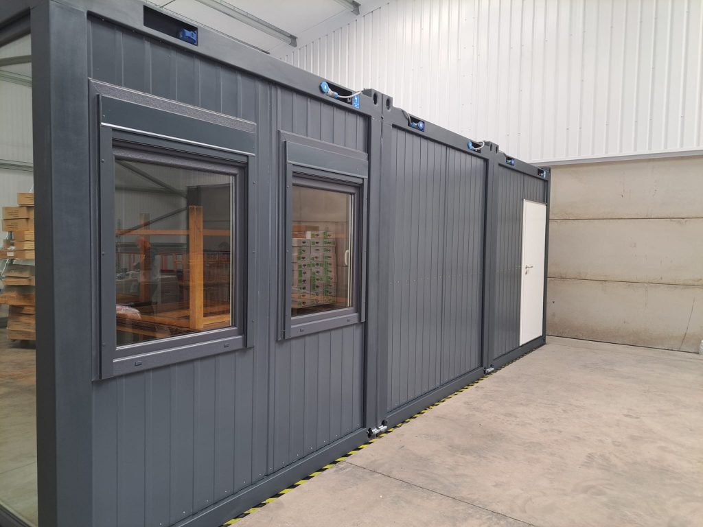 Modular Build – 20ft x 24ft ISO Frame Modular Building