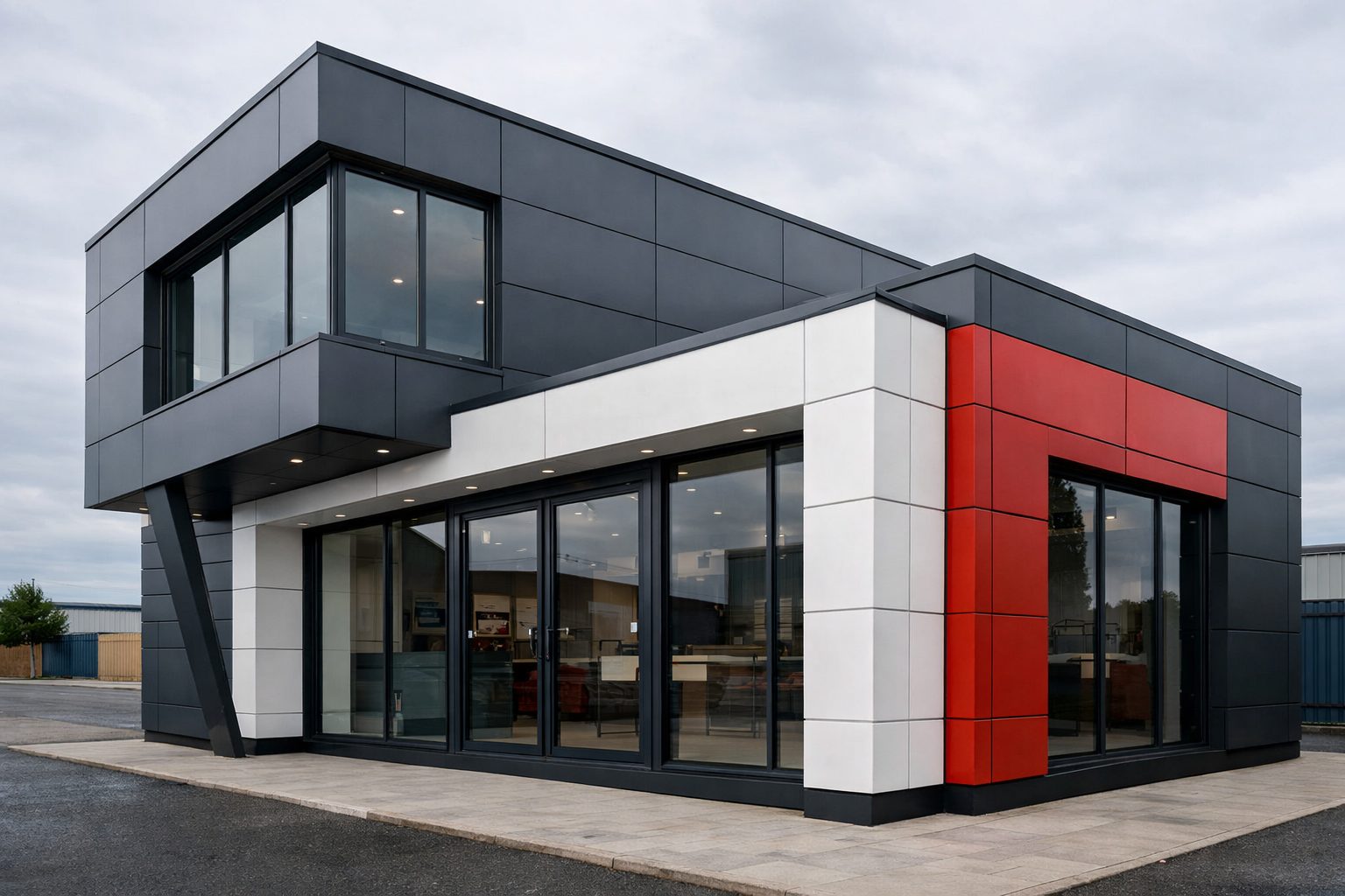 Modular Showroom Buildings UK | Bespoke Glazed Commercial